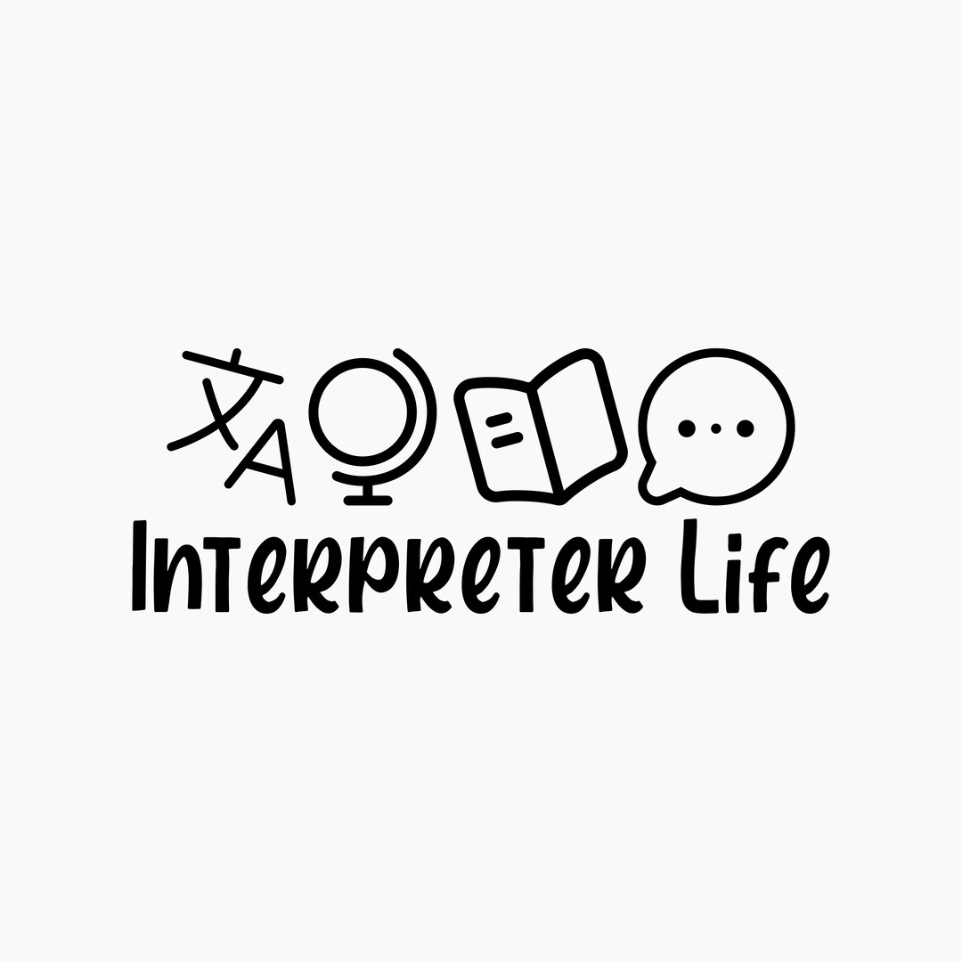 Interpreter Life. Svg Png Eps Dxf Cut Files. - Etsy