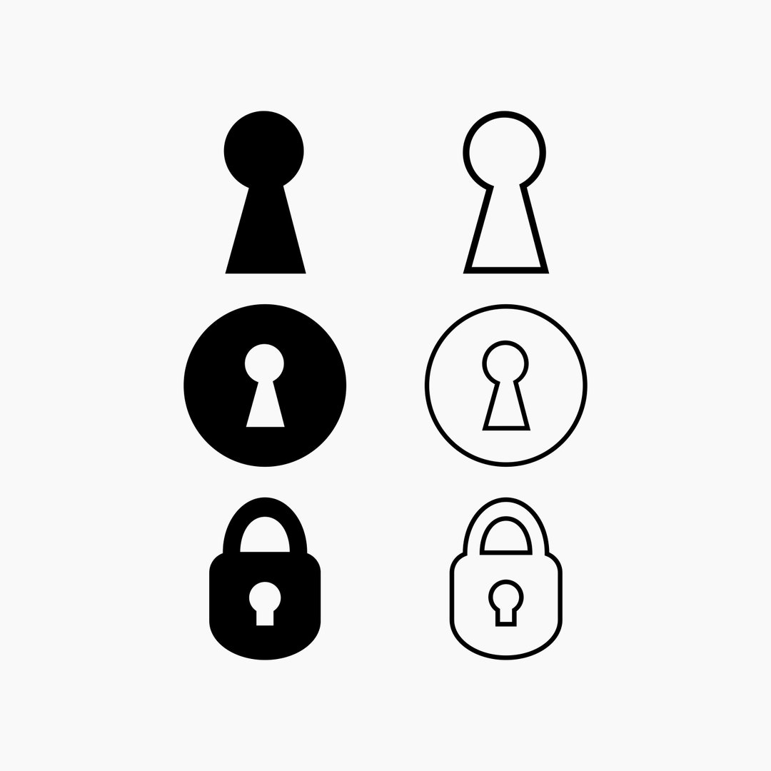 Keyhole. Svg Png Eps Dxf Cut Files. - Etsy