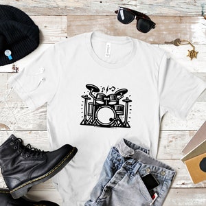 Drum Set. Svg Png Eps Dxf Cut Files. - Etsy