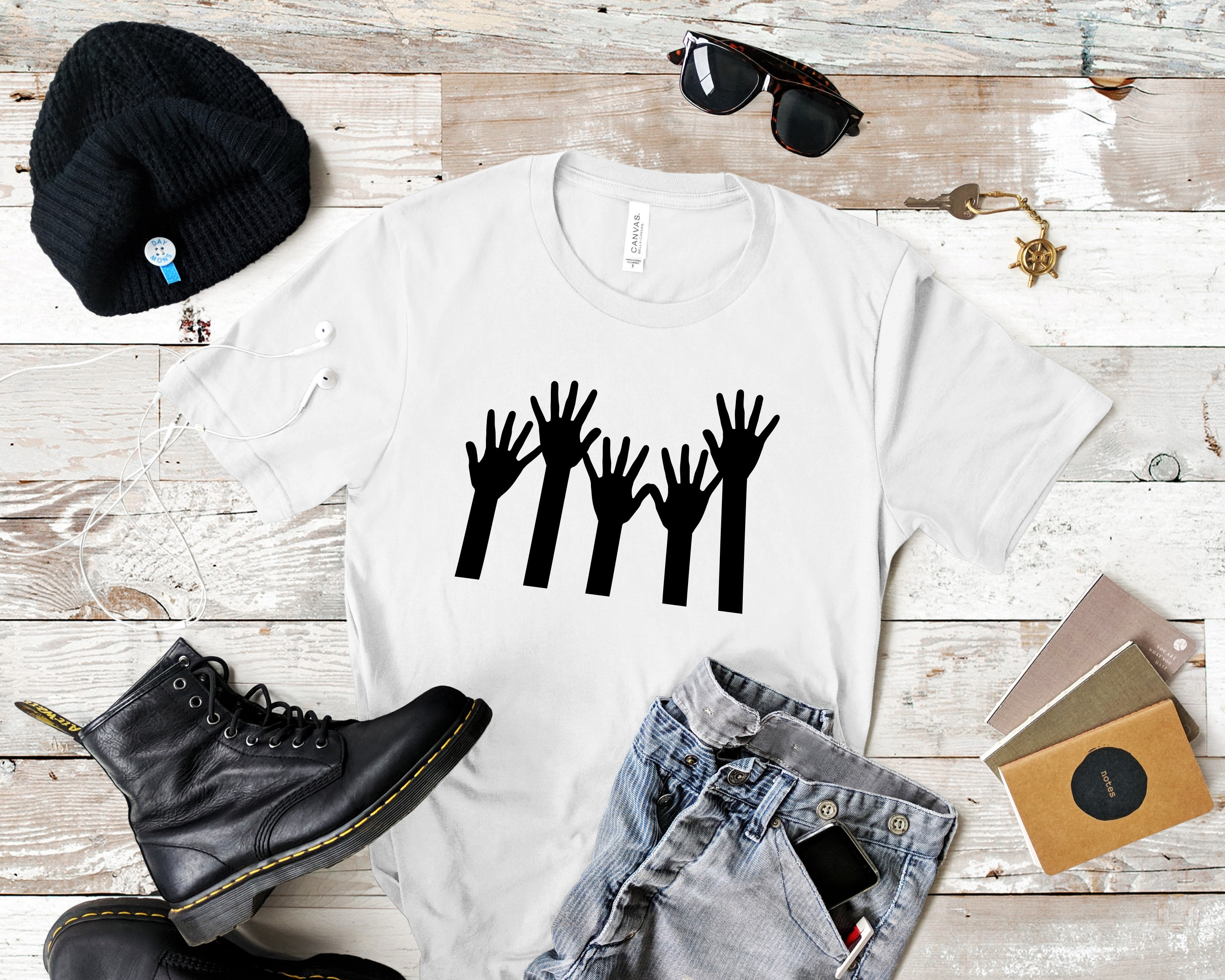 Raise Hands. Svg Png Eps Dxf Cut Files. - Etsy