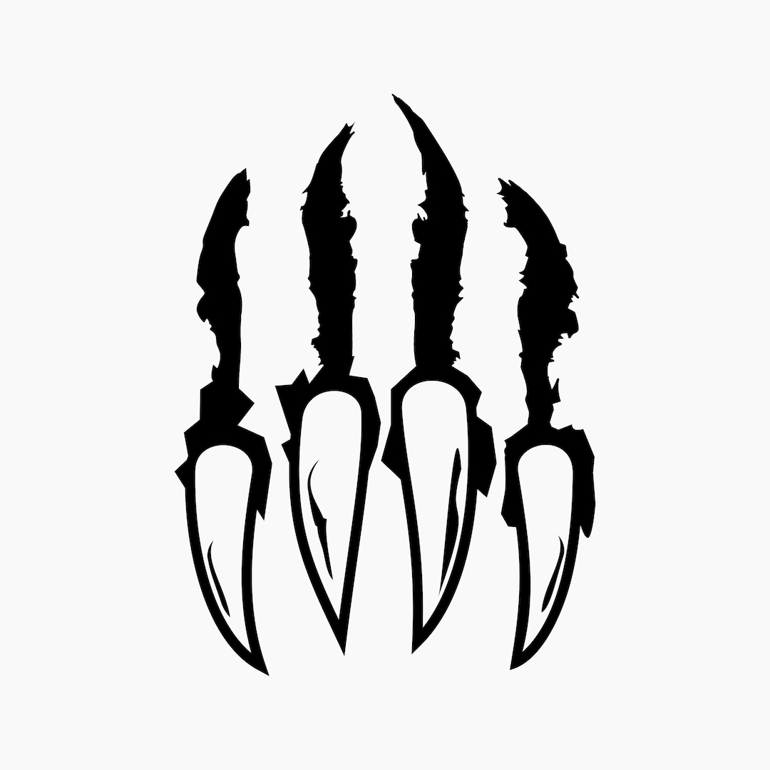 Claw Scratches. Svg Png Eps Dxf Cut Files. - Etsy