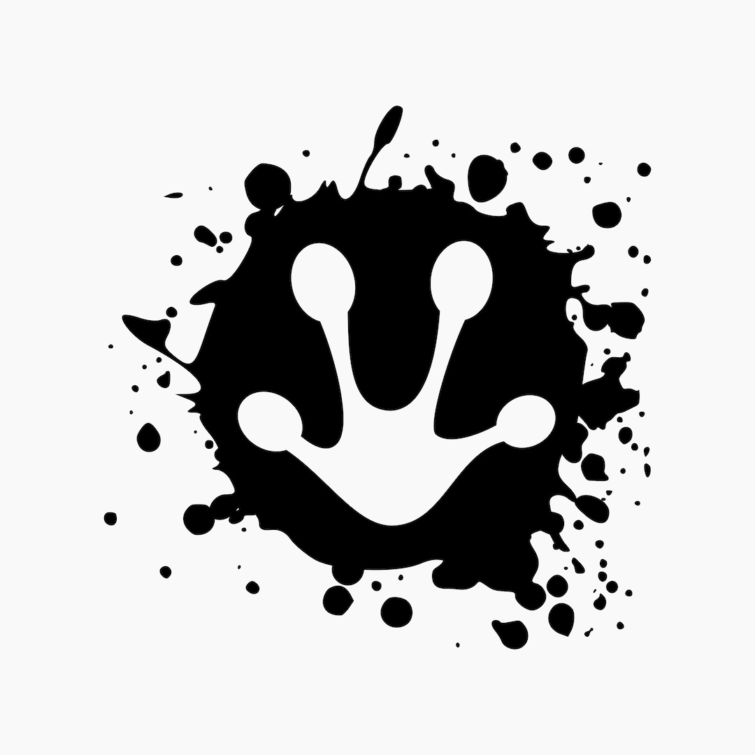 Frog Print Splat Ink. Svg Png Eps Dxf Cut Files. - Etsy