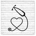 Stethoscope. Svg Png Eps Dxf Cut Files. - Etsy