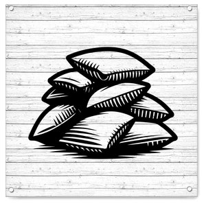 Pile of Pillows. Svg Png Eps Dxf Cut Files. - Etsy