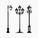 Lamp Post. Svg Png Eps Dxf Cut Files. - Etsy