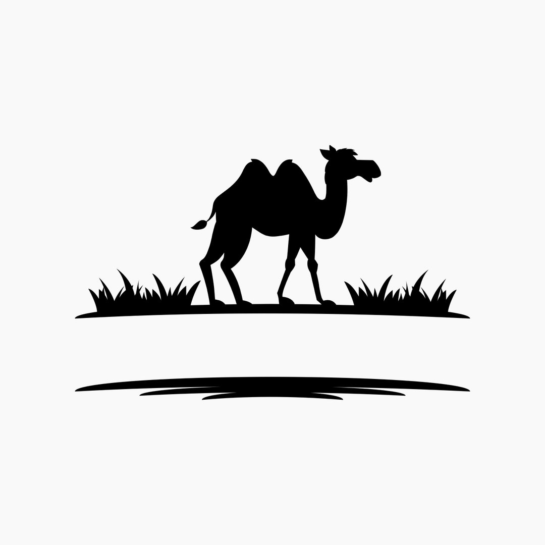 Camel Monogram. Svg Png Eps Dxf Cut Files. - Etsy