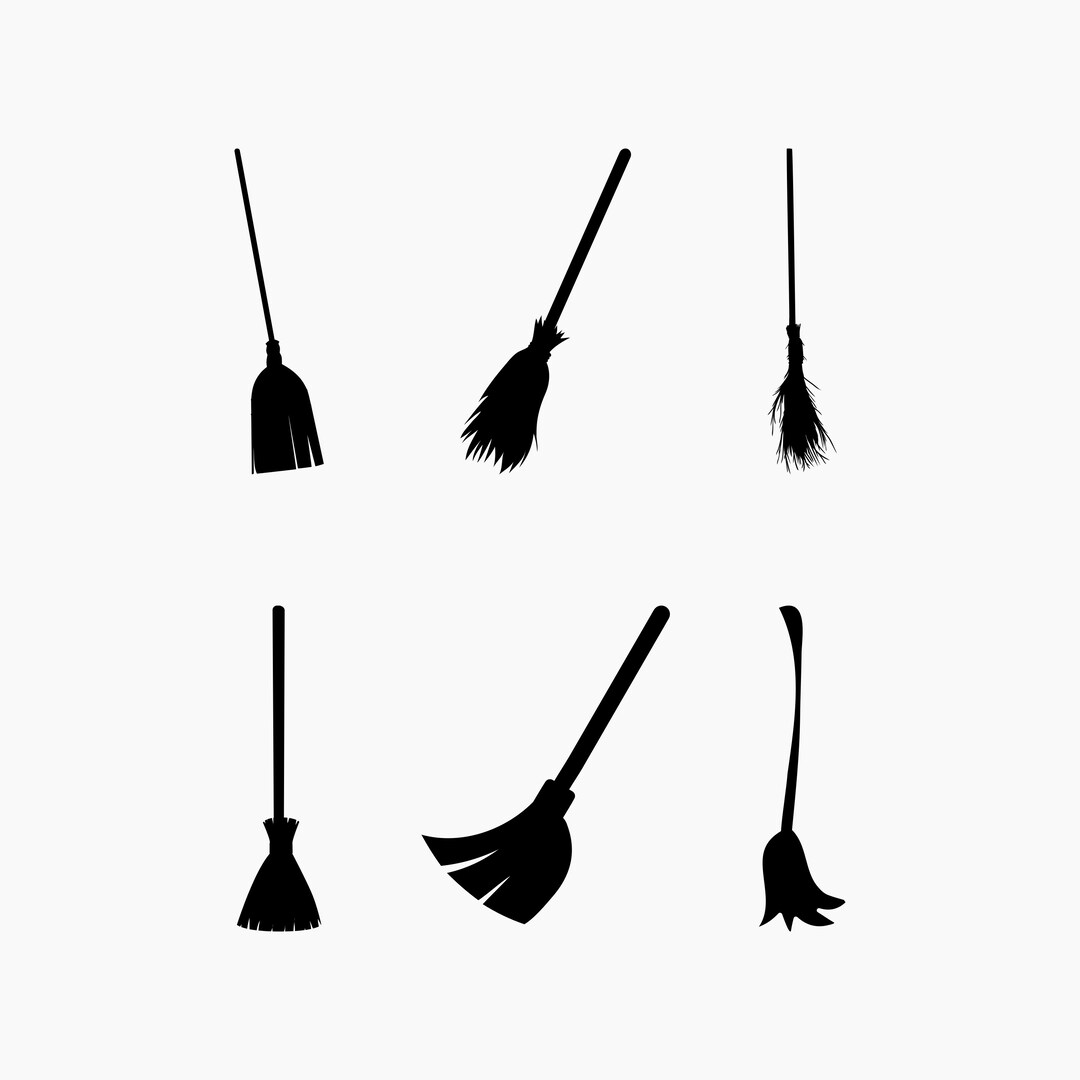 Broomstick. Svg Png Eps Dxf Cut Files. - Etsy