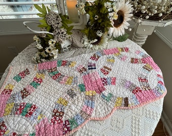 Antique Vintage Handmade Quilt - Etsy