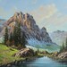 SUMMER Landscape With RIVER and Stones,water Landscape With Fir Trees ...