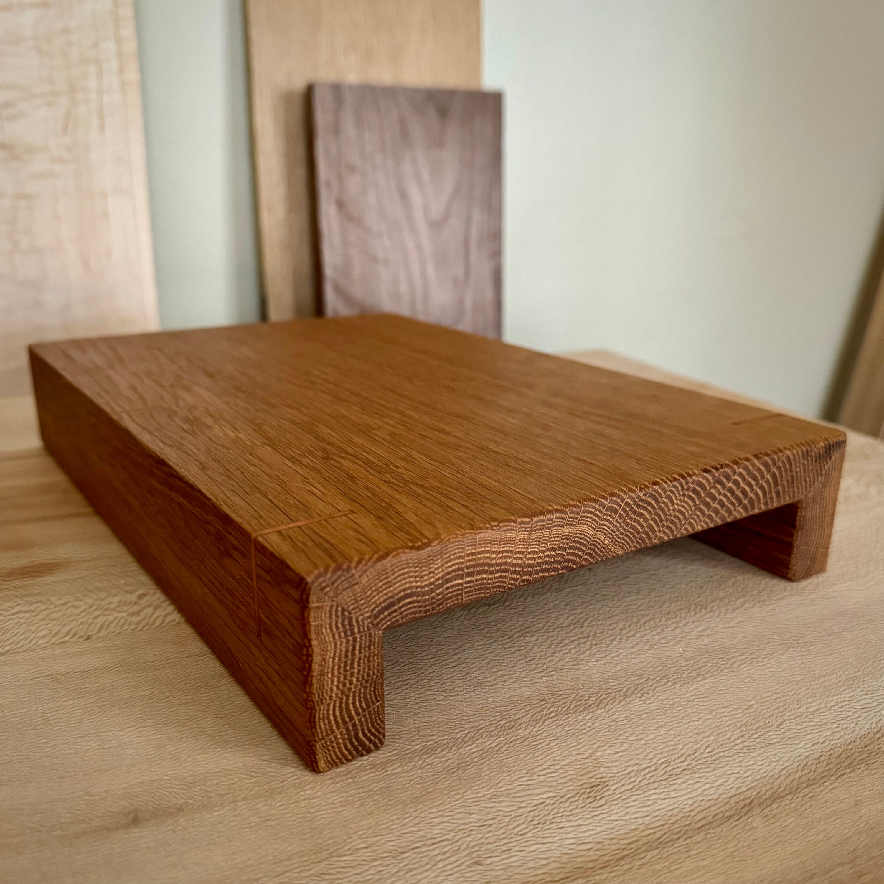 Handcrafted Wood Riser Wood Plant Stand Your Choice Of: Ash, Cherry ...