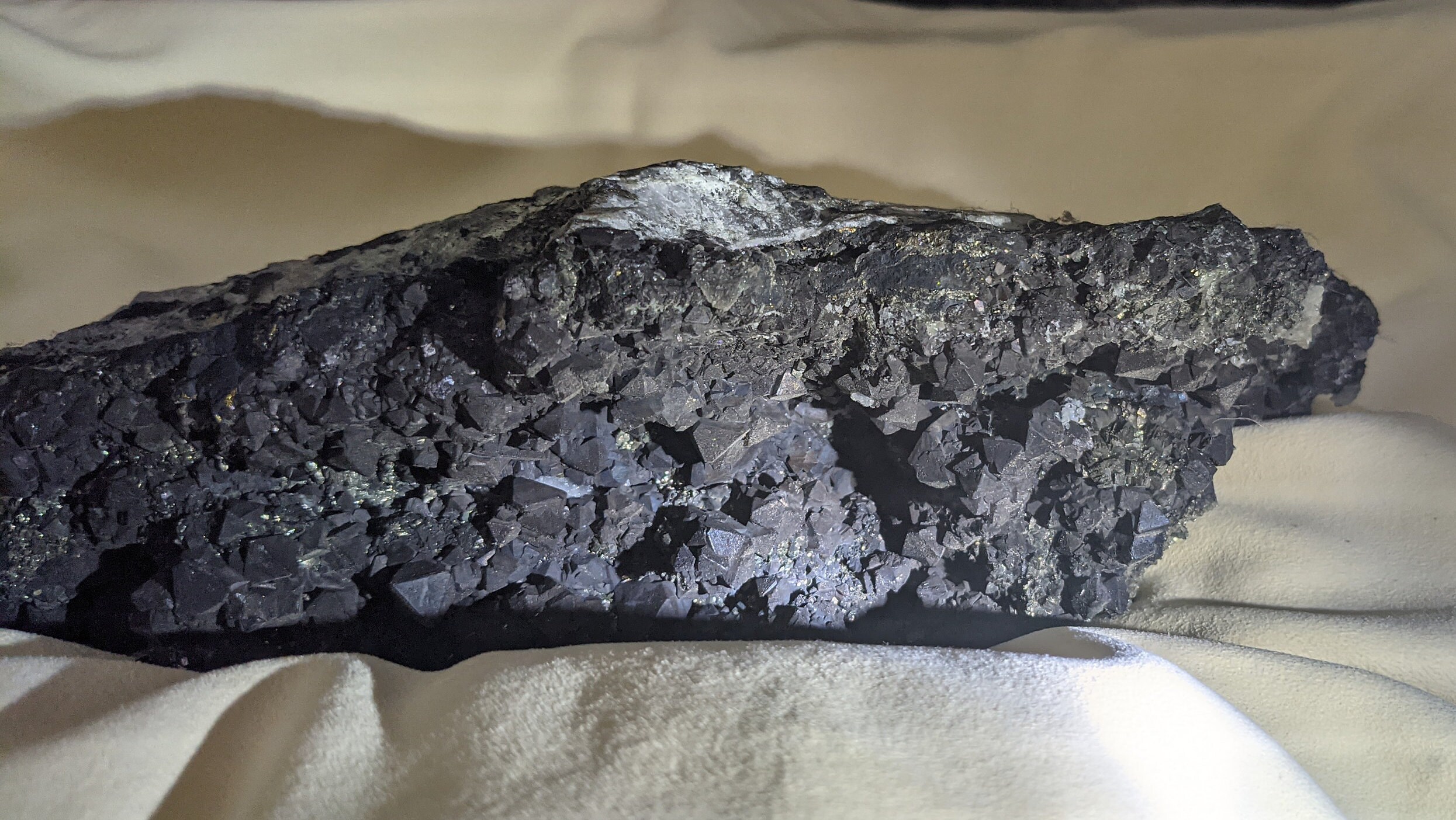 Magnificent Magnetite Specimen With Gold and Pyrite | Etsy