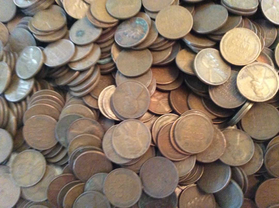 Early Lincoln Wheat Penny Collection: 1909-1958 Philadelphia Set - Etsy