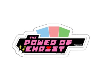 Cartoon Network Logo Stickers, Bible Inspired Powerpuff Girls Decals ...