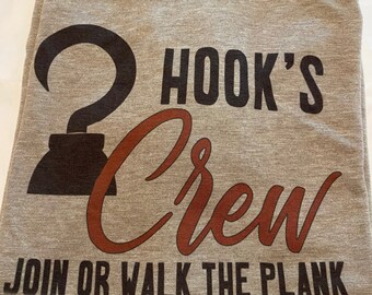 Captain Hooks Crew - Etsy