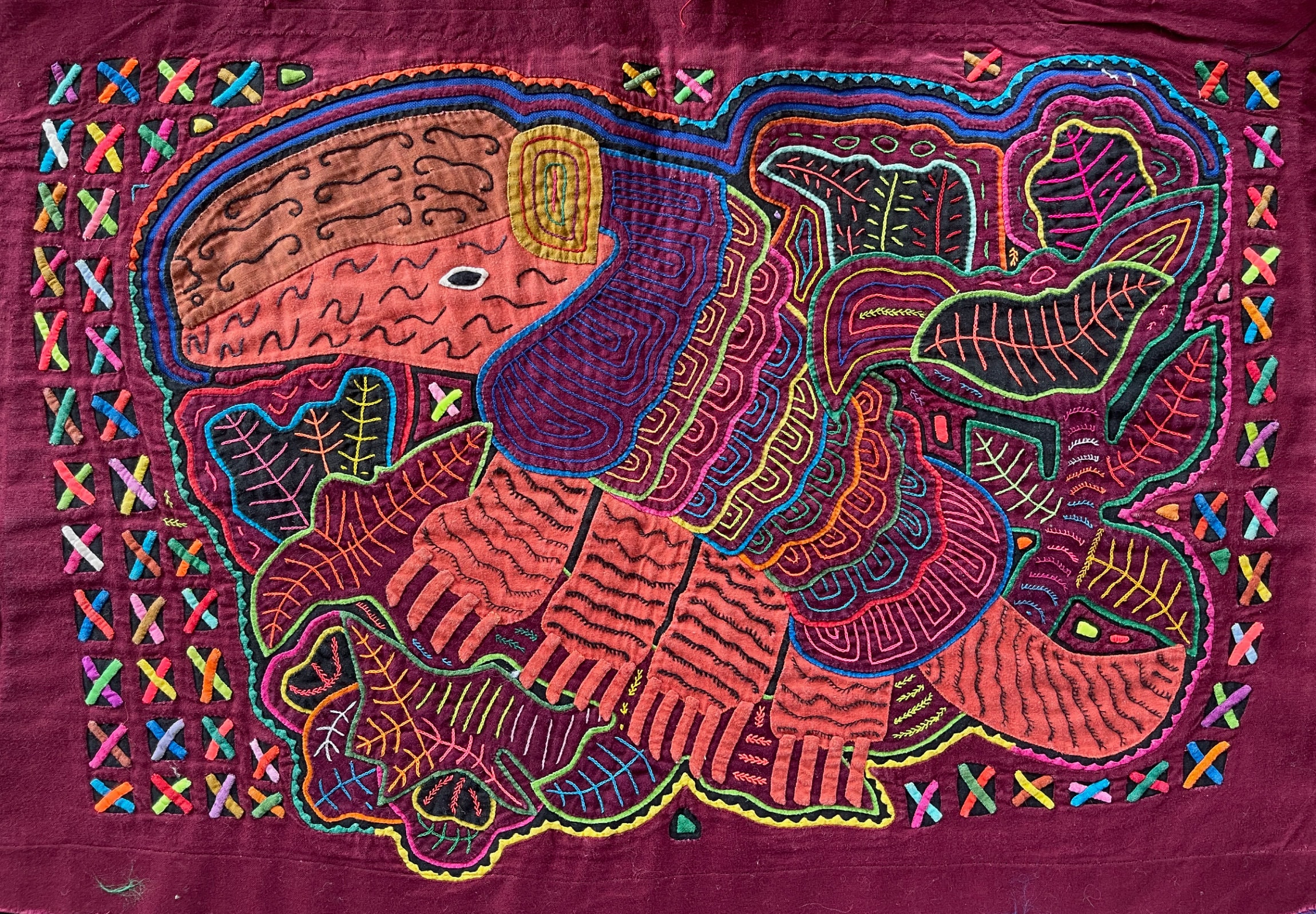 Panama Mola, Guna Yala Indians, Home Decor Downloadable Print Wall ...