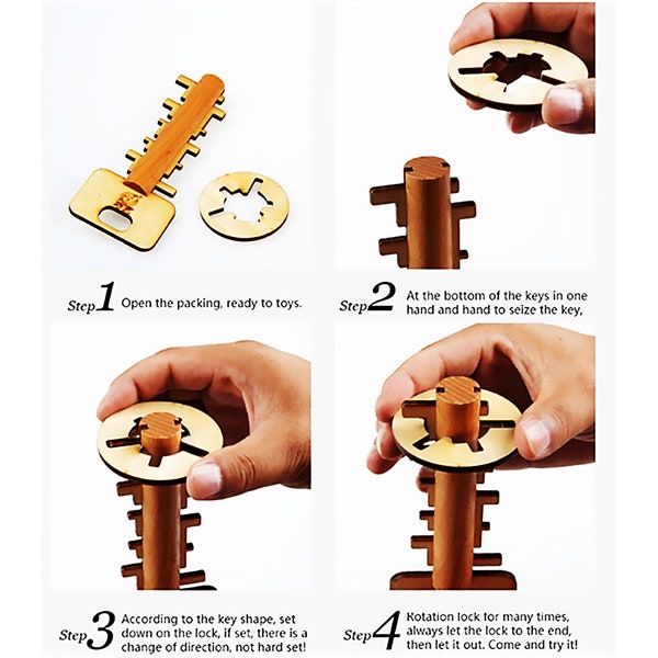 Mechanical Puzzle - Etsy