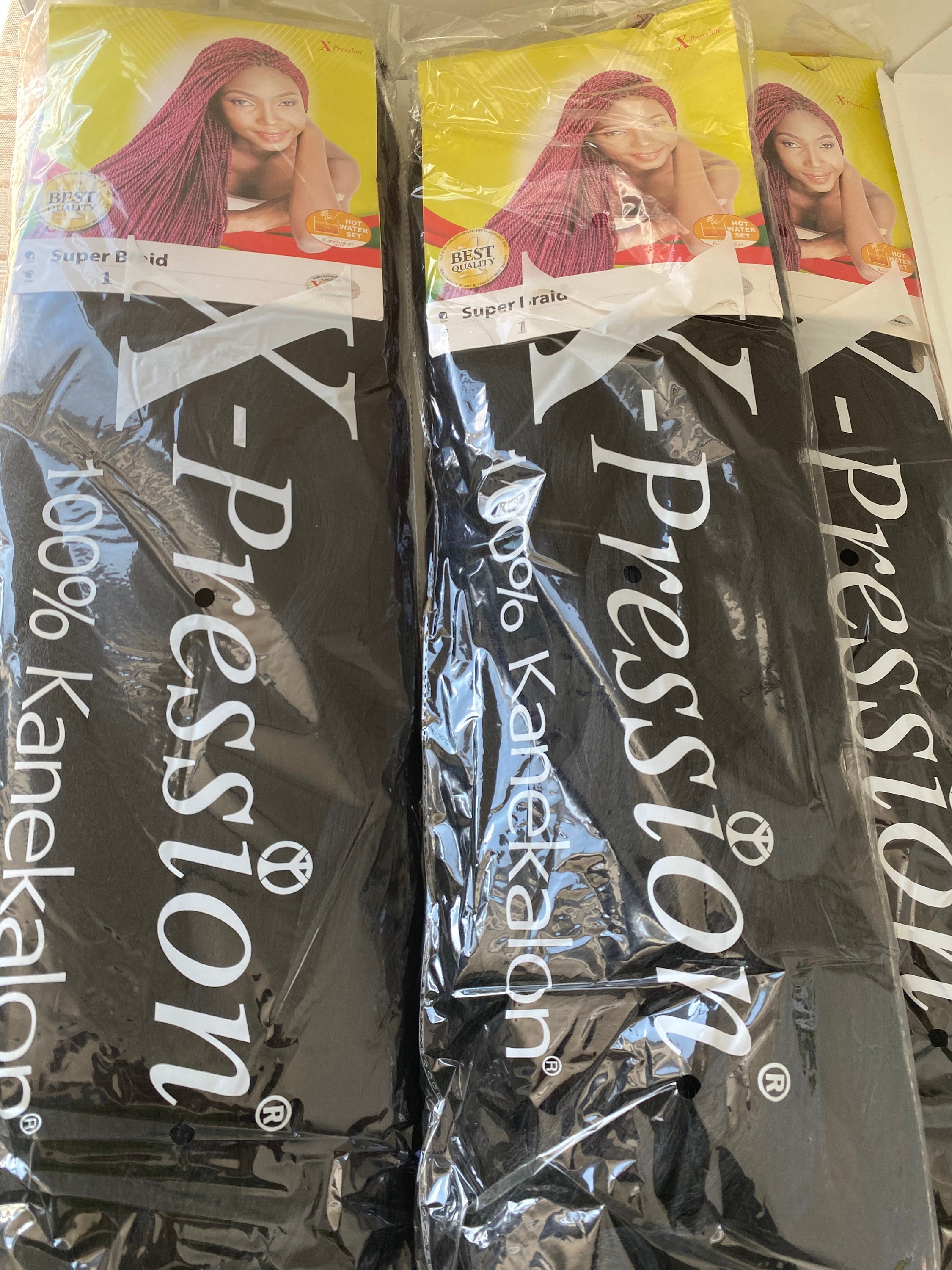 SUPER BRAID Premium XPRESSION Braiding Extension - Etsy New Zealand