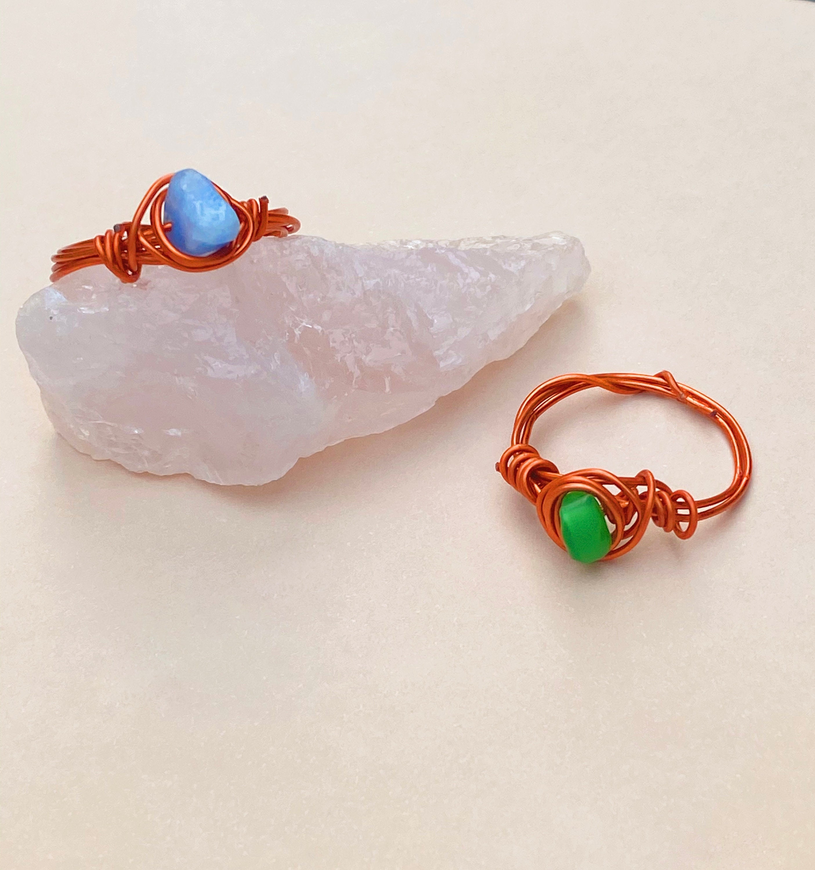 Handmade Wire Rings - Etsy