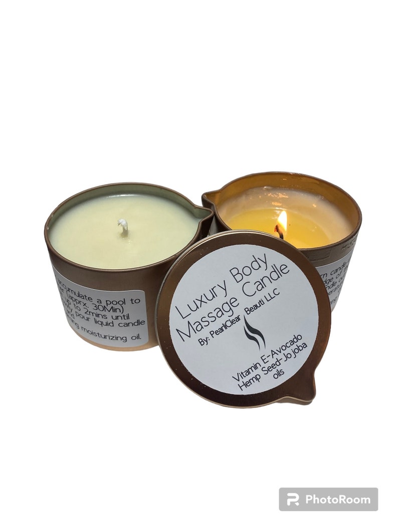 Luxury Body Massage Candle - Etsy
