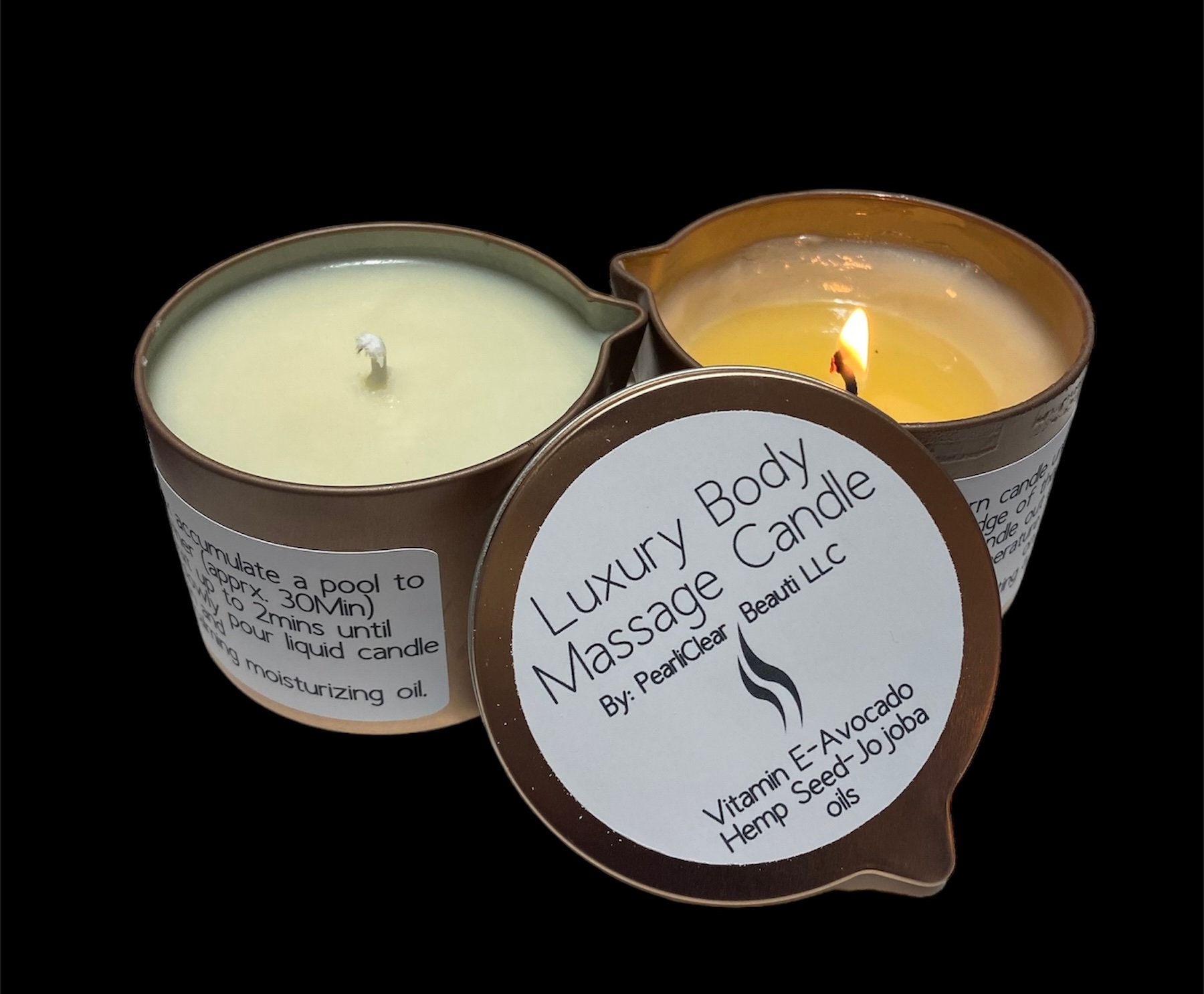 Luxury Body Massage Candle - Etsy