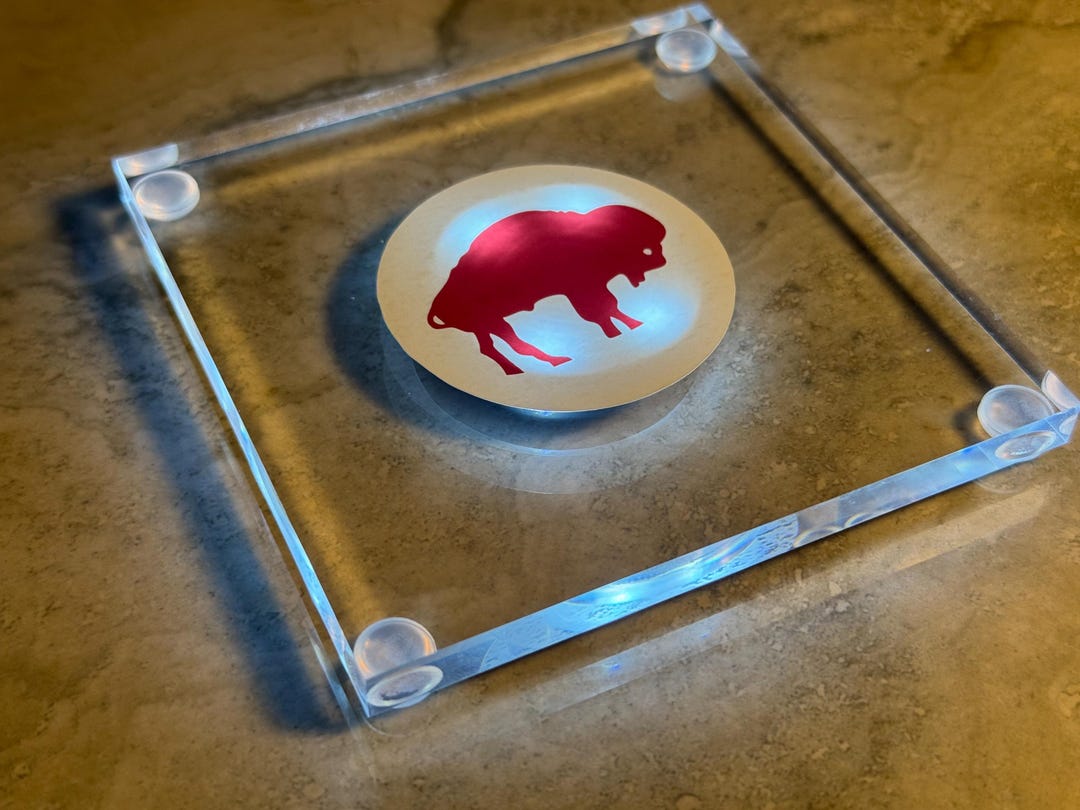 Bills Alternate Logo LED Coaster - Etsy