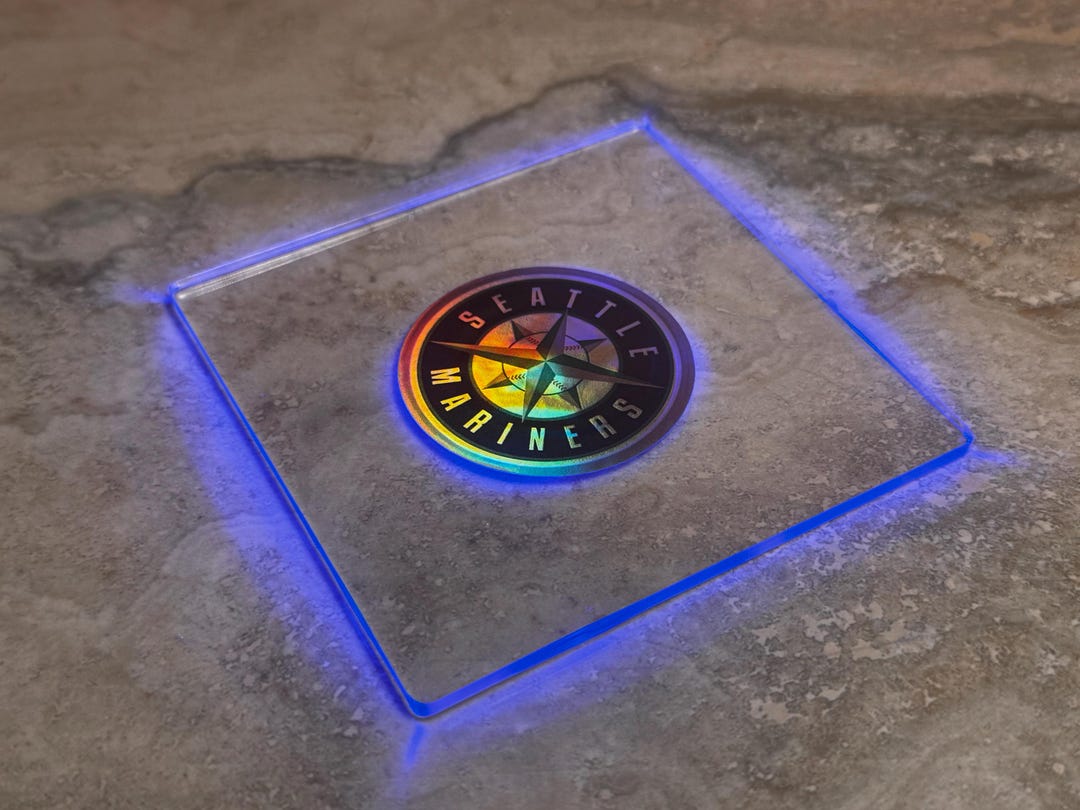 Mariners LED Coaster - Etsy