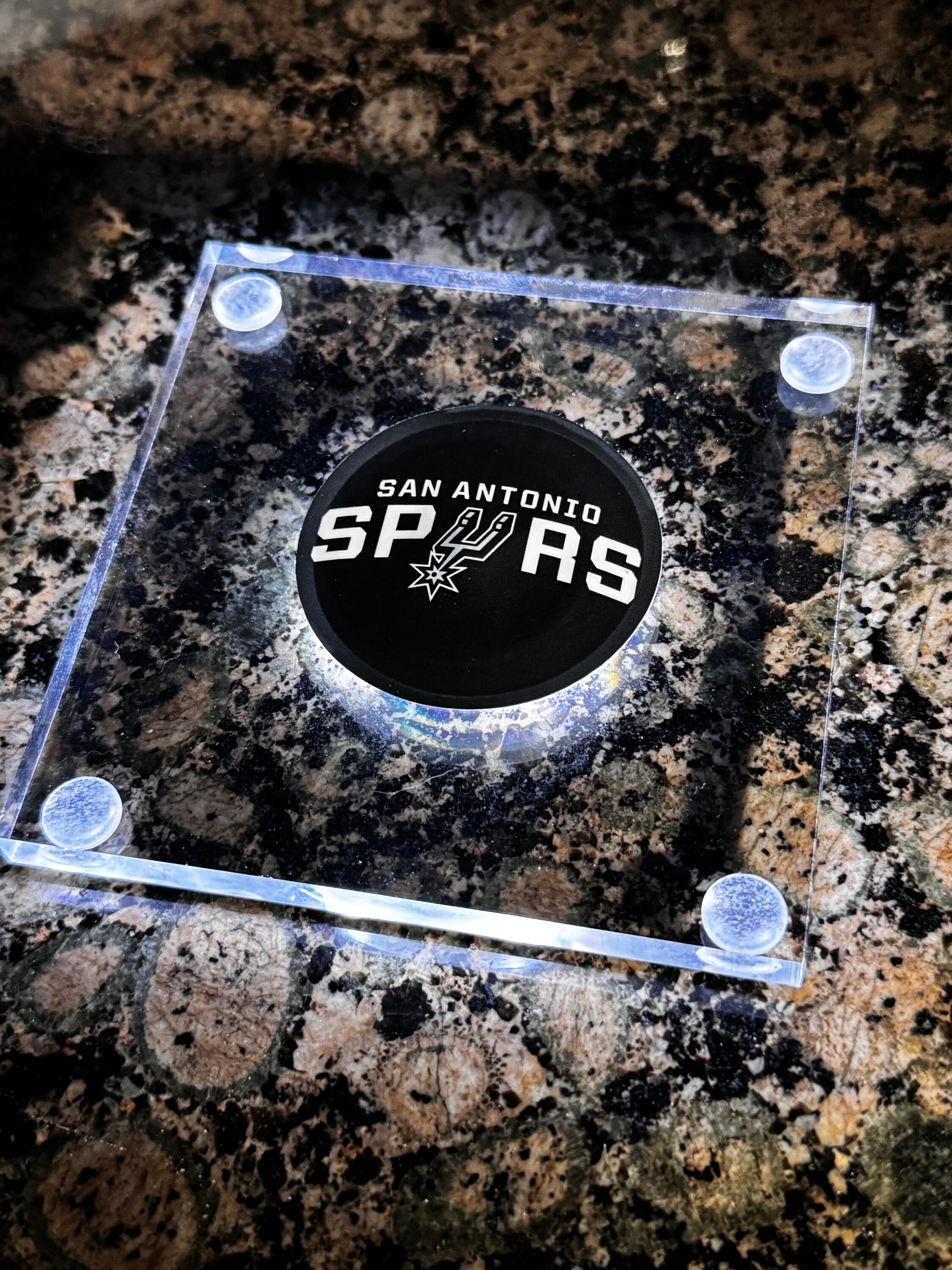 San Antonio Spurs Led Coaster - Etsy