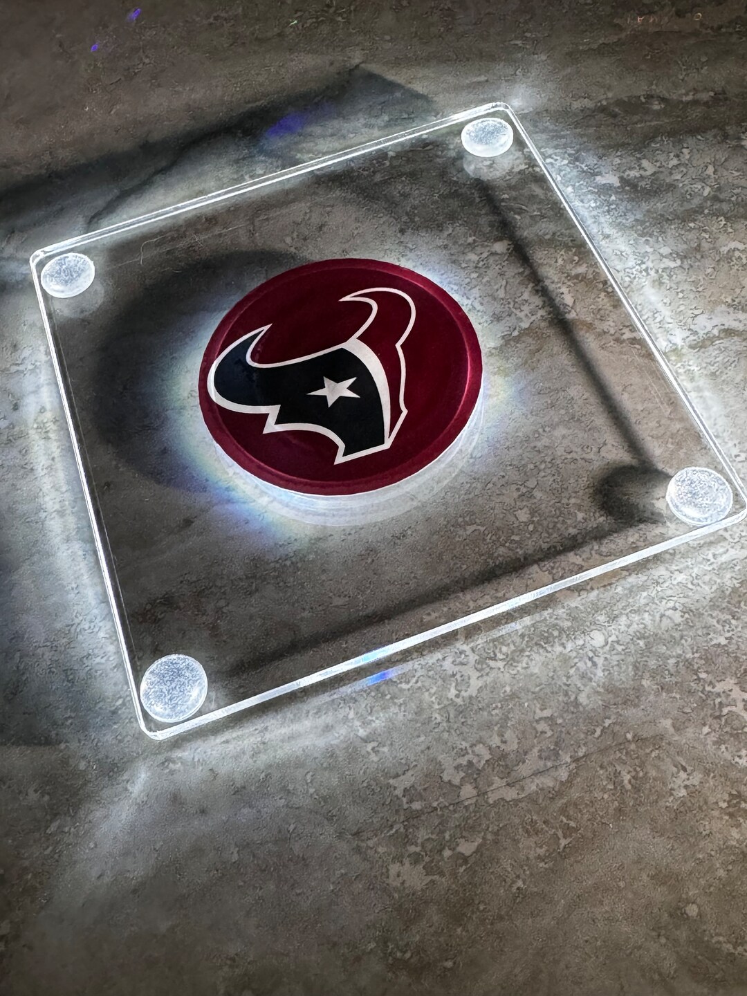 Texans Led Coaster - Etsy