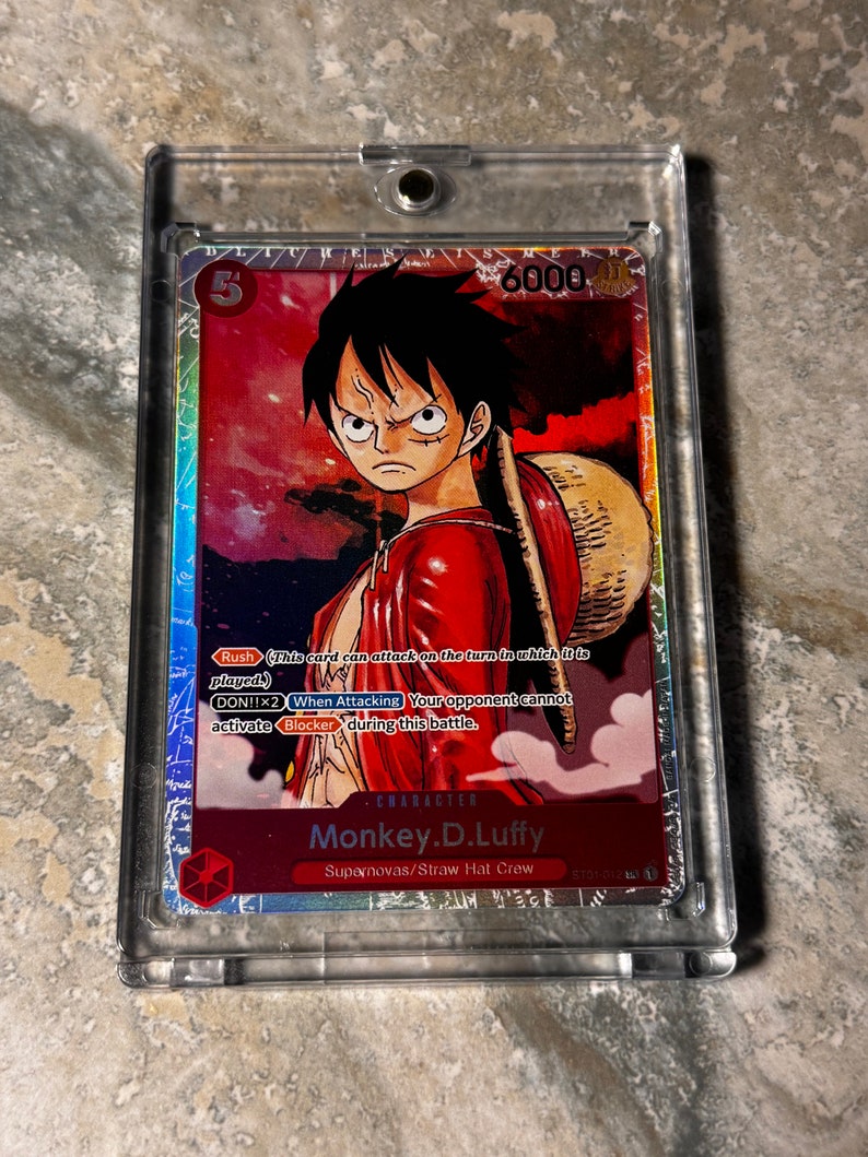 Monkey D Luffy Card Bundle - Etsy