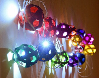 Bamboo String Lights - Etsy