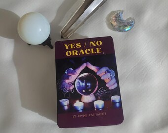 YES or NO Cards Tarot Cards Clarification Card Witch Game Spiritual ...