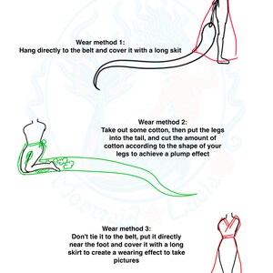 Shooting Props Photography Dragon Snake Tail Mermaid Merman Tails ...