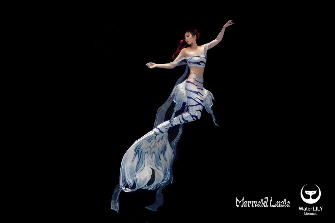 Tiger Stripes Mermaid Merman Tail - Etsy