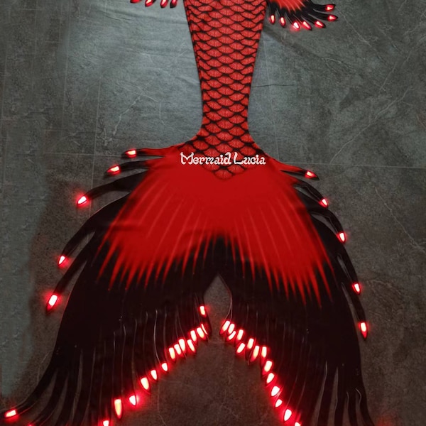 Mermaid Tail Glowing - Etsy