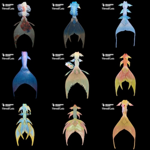 Custom Mermaid Tail Affordable Ultralight Silicone Tails - Etsy