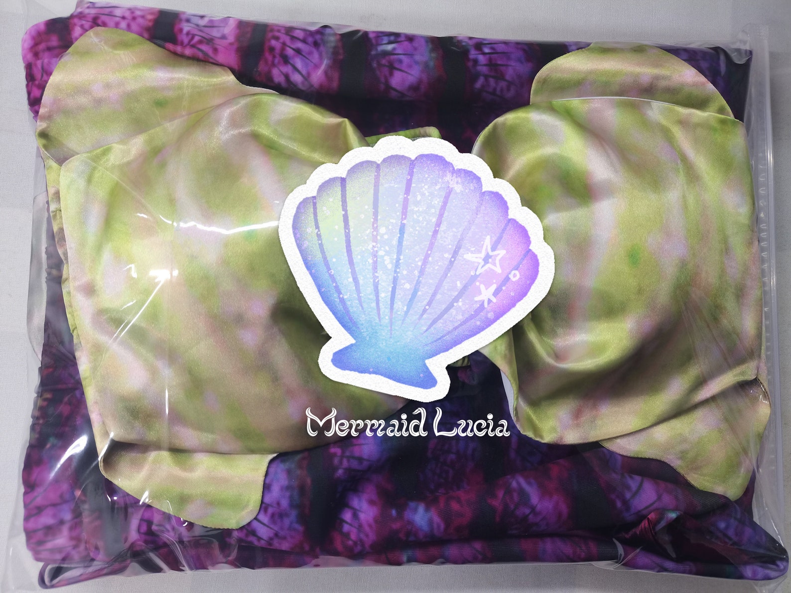 HANDMADE Big Koi Fluke Synthetic Silk Reflective Fabric Mermaid Tail - Etsy