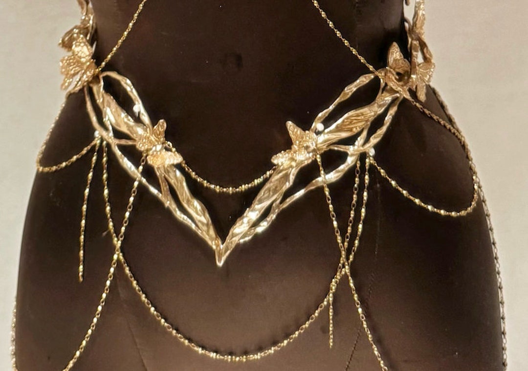 Green Elf Waist Chain Resin Patent-protected - Etsy