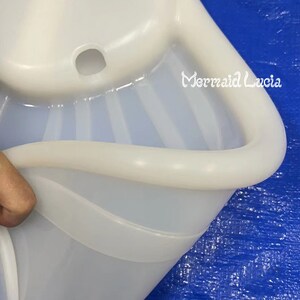 Patent-protected Fishbone Pattern 100% Silicone Colorful Mermaid Tail ...