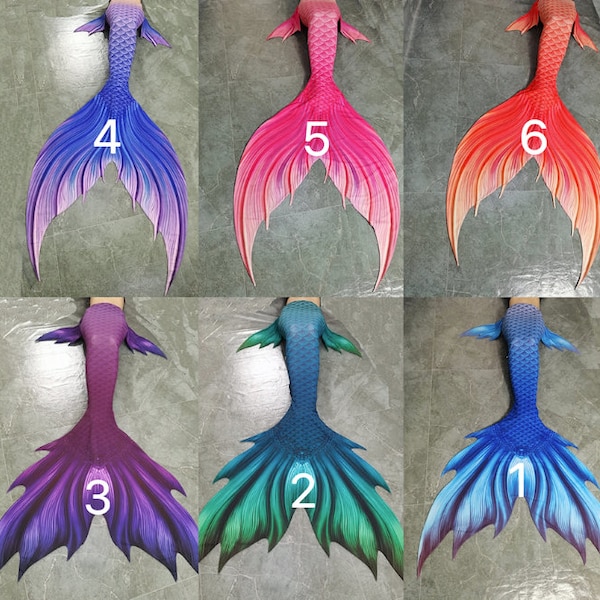 Silicone Mermaid Tail - Etsy