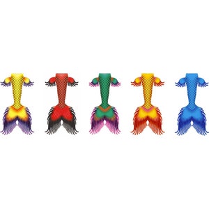 Patent-protected Glowing Mermaid Merman Tail Style 1 White - Etsy