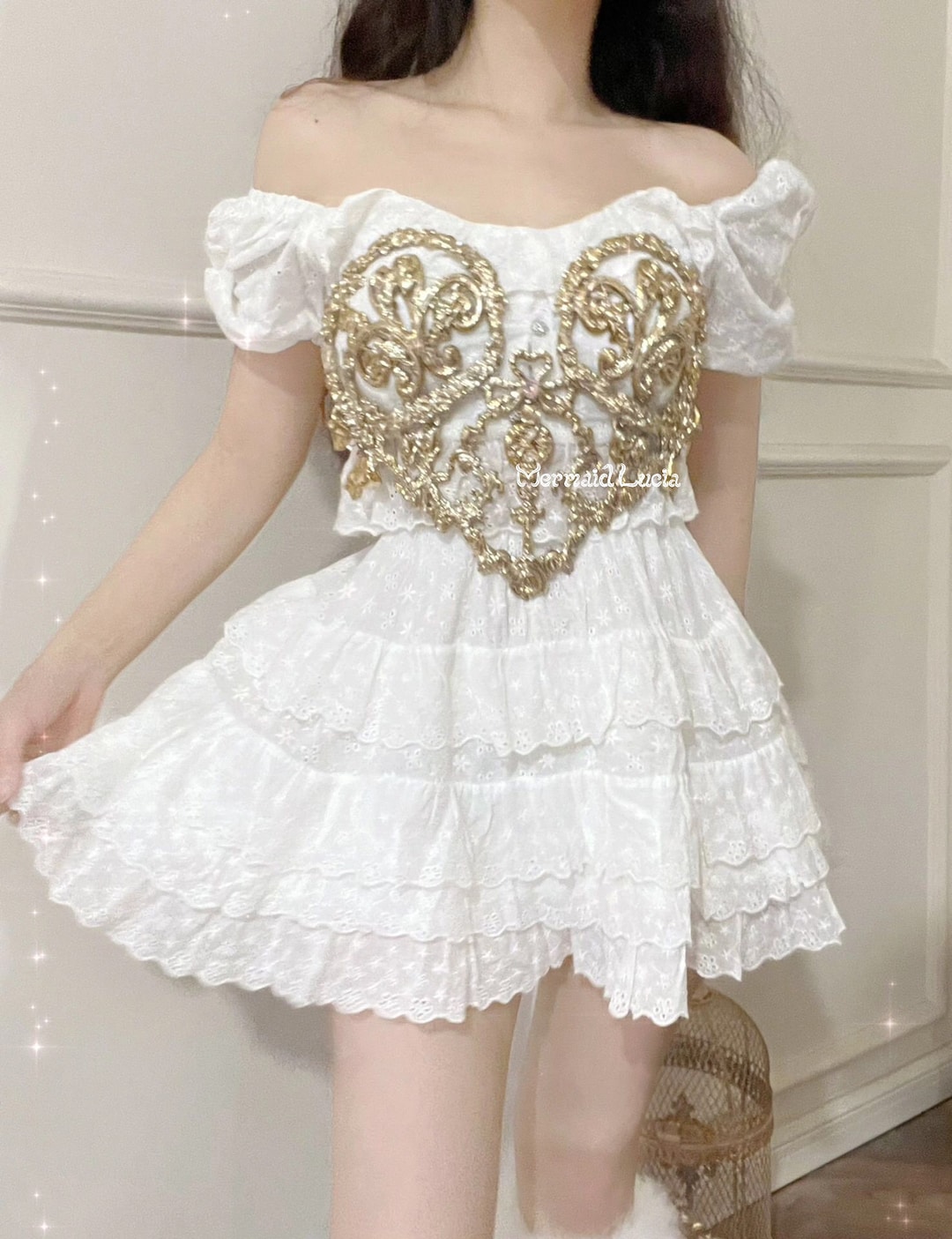 Princess Armour Resin Mermaid Corset Bra Top Cosplay Costume Patent ...