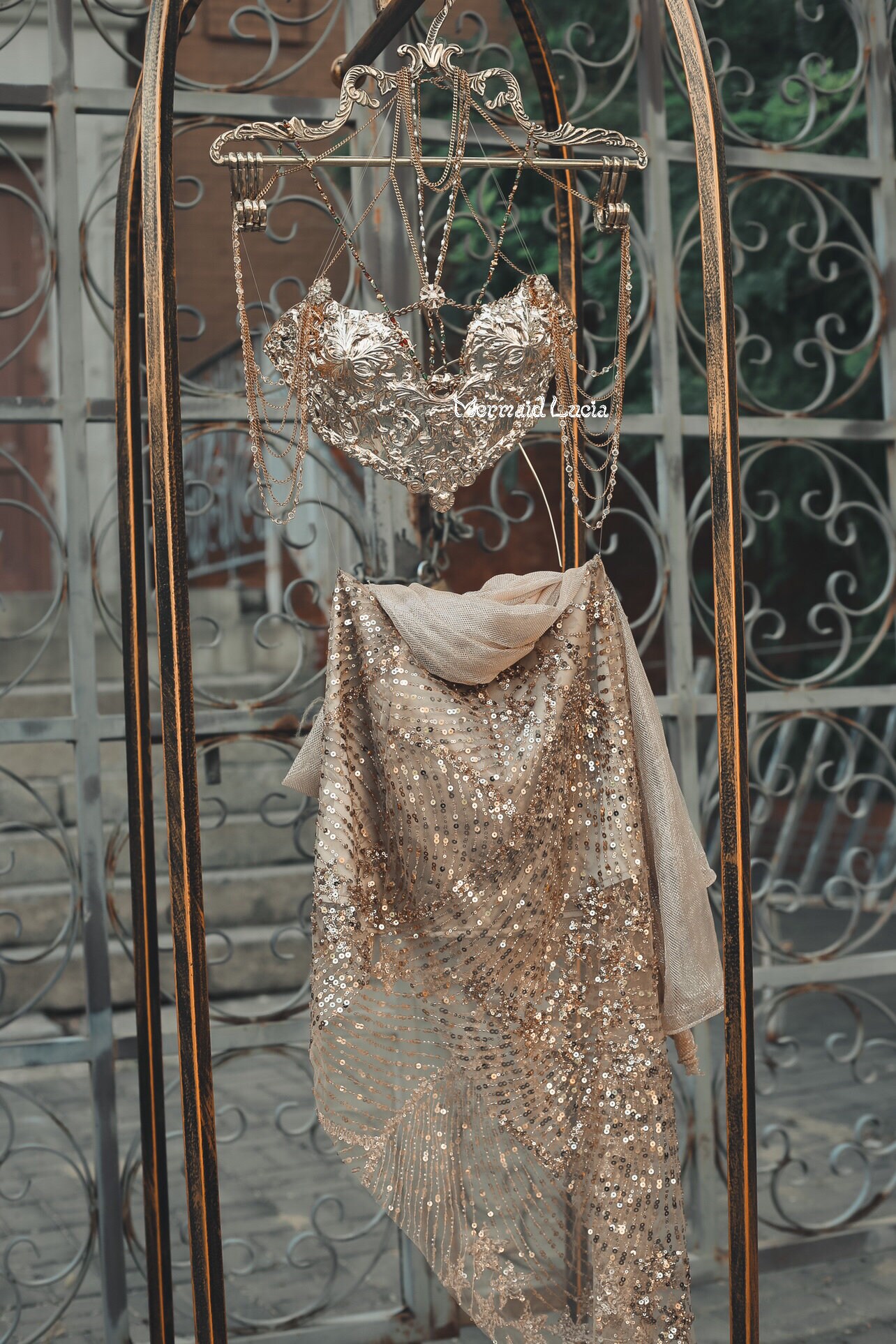 Jibaro Banshee Resin Mermaid Corset Bra Top Cosplay Costume - Etsy UK