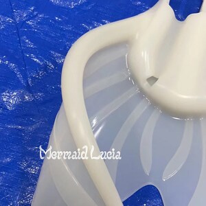 Patent-protected Fishbone Pattern 100% Silicone Colorful Mermaid Tail ...