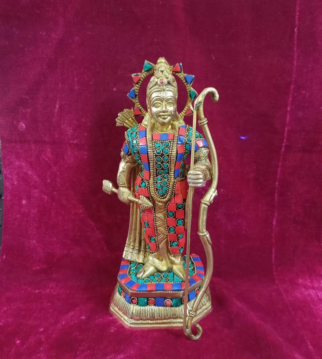 10.5ram Lala, Lord Shri Ram Lalla Murti Ayodhya 3D Sculpture,ram Lalla ...