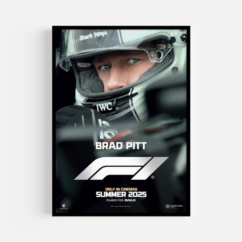 F1 the Movie 2025 Poster - Etsy