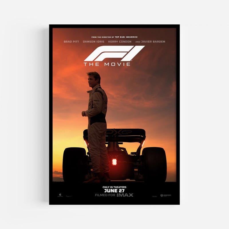 F1 Movie Poster 2025 - Etsy