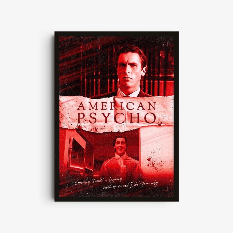 American Psycho Poster - Etsy