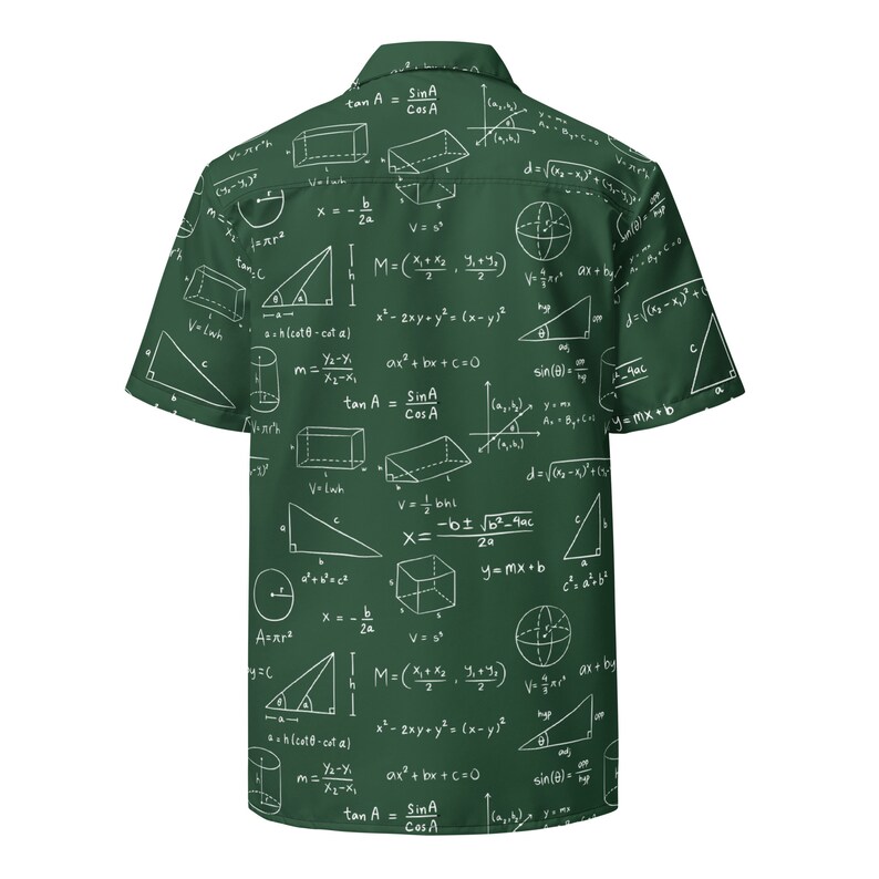 Math Teacher Button up Shirt - Teacher Gift - Etsy
