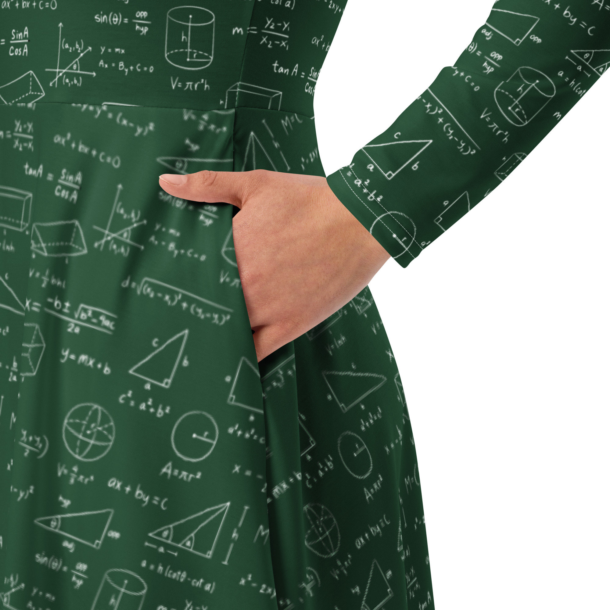 Math Teacher Equations Dress With Pockets Gift for Teachers - Etsy