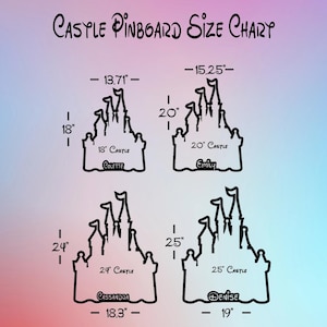 Castle Personalized Trading Pin Display Board Pin Trading & Collecting ...